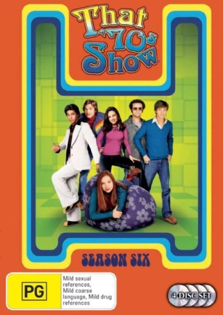 THAT 70'S SHOW : Season 6 (Box Set, DVD, 2003) $10.00 - PicClick AU
