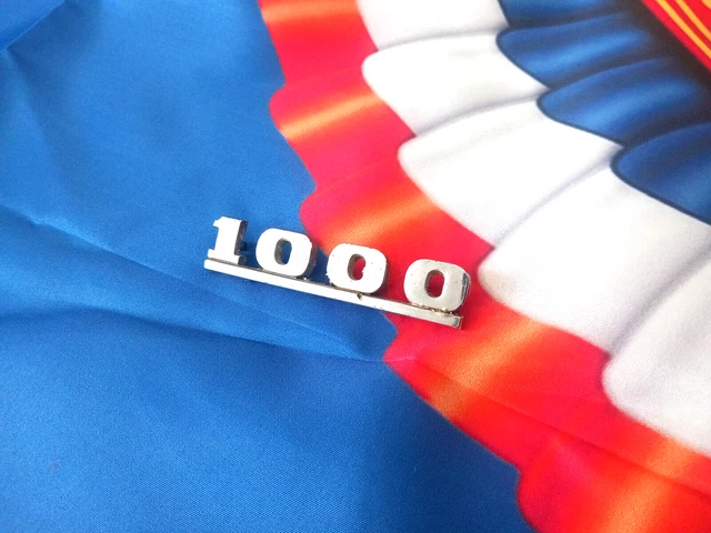 CLASSIC MINI COOPER S Genuine Mk1 Mk2 1000 Chrome Boot Badge J Fray ...