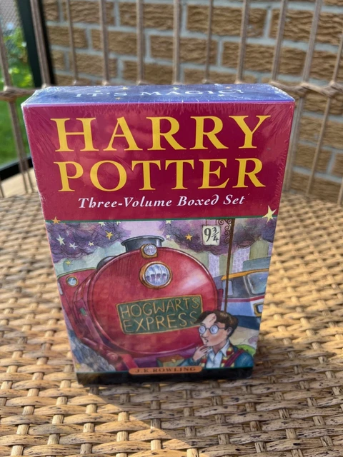 HARRY POTTER BOXED Set: Books 1-3 (BRAND NEW SEALED) Raincoast Canada ...