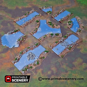 WILD RIVERS BY Printable Scenery, 3D Printed Tabletop RPG Scenery ...