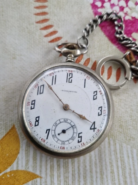 MONTRE GOUSSET CHRONOMÈTRE Fonctionne EUR 25,00 - PicClick FR