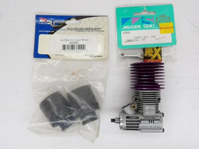HPI C12 .12 Nitro Engine Novarossi R12 Mugen Seiki RC10GT RS4 NTC3 $20. ...