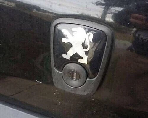 EMBLÈME SYMBOLE PEUGEOT 106, logo, anagramme silicone, insignes de ...