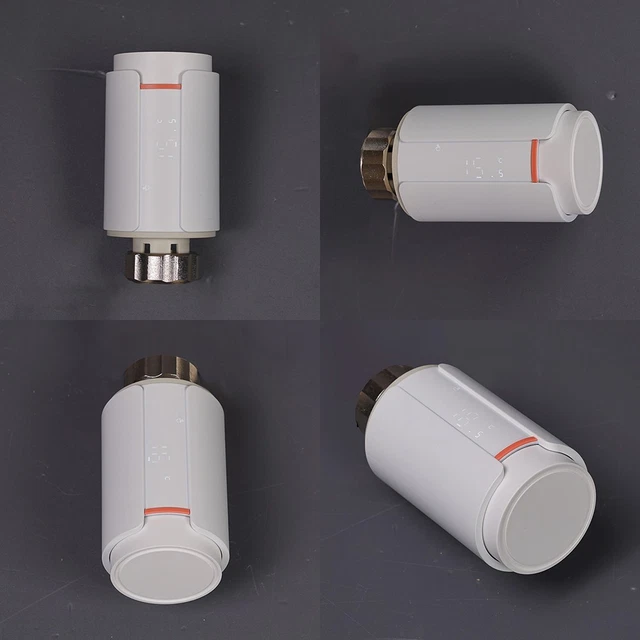 REMOTE CONTROL THERMOSTATIC Valve for ZigBee Radiators with Child Lock ...