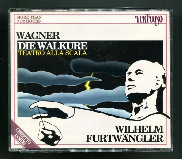 RICHARD WAGNER, 4CD-SET, Die Walküre, Wilhelm Furtwängler, Teatro Alla Scala EUR 13,00 - PicClick DE