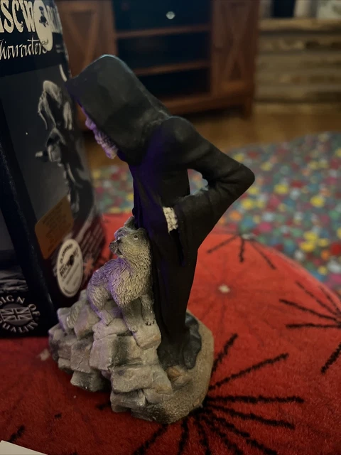 DWC134 DEATH AND Gaspode Clarecraft Discworld Terry Pratchett £150.00 ...