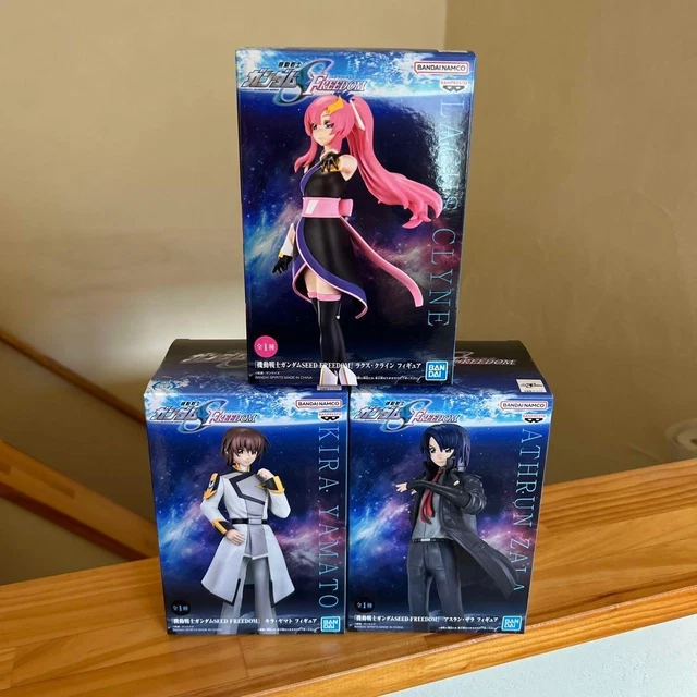 MOBILE SUIT GUNDAM SEED FREEDOM Yamato Kira Athrun Zala Lax Klein Figure Set £61.00 - PicClick UK