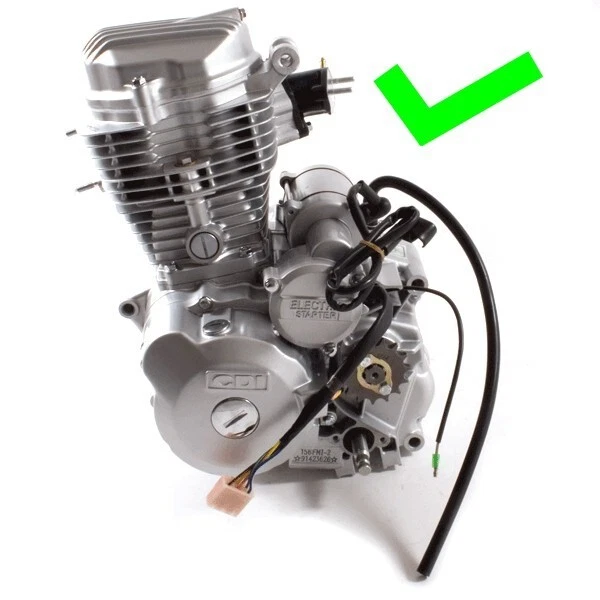 SUKIDA COMMISSIONER SK125-4 Zylinderkopfdichtung Papier - 156FMI 157FMI ...