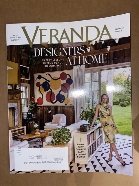 VERANDA MAGAZINE MARCH April 2024 Designers, Expert Lessons At Home £9. ...