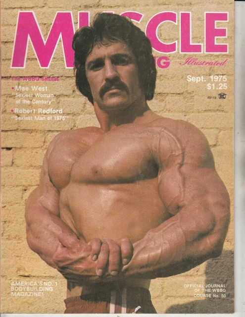 RARE-MUSCLE TRAINING ILLUSTRATED-SE 1975-Clint Beyerie-Joe Spooner-332 ...