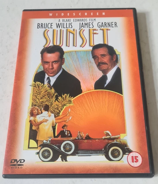 SUNSET BRUCE WILLIS James Garner Region 2 UK DVD £11.99 - PicClick UK