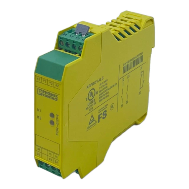 PHOENIX CONTACT PSR-SCP-24DC/ESP4/2X1/1X2 Relè Sicurezza 2981020 24VDC ...