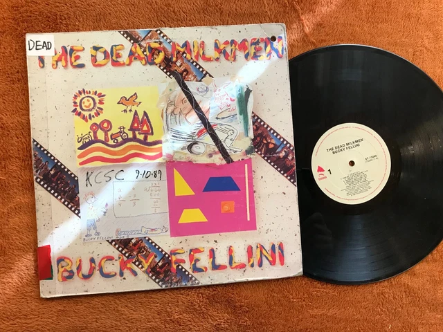 THE DEAD MILKMEN Bucky Fellini ORIGINAL VINYLE AMÉRICAIN 1987 Enigma ...