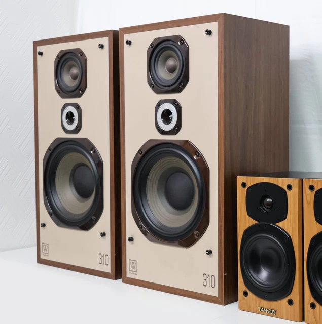 VINTAGE WHARFEDALE 310 Speaker System Circa 1982 150 Watts Power RARE £ ...