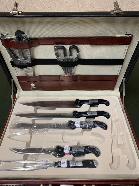 BESTECKKOFFER MESSERSET BREITENBACH SOLINGEN im Aktenkoffer NEU 14 ...