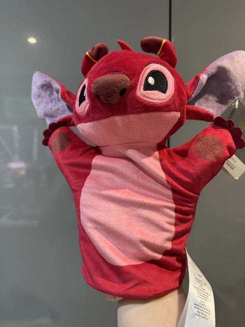 DISNEY LEROY HAND Puppet Lilo & Stitch Soft Toy Plush Cuddly Red ...