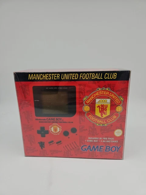 MANCHESTER UNITED FOOTBALL Club Nintendo Gameboy Game Boy Bundle Pak ...