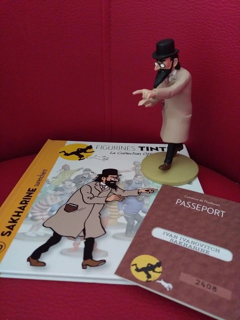 FIGURINE TINTIN COLLECTION officielle. ivan ivanovitch sakharine EUR 17 ...