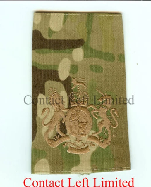 NEW CRYE MULTICAM MTP British Forces WO1 RSM RANK SLIDE £3.50 - PicClick UK
