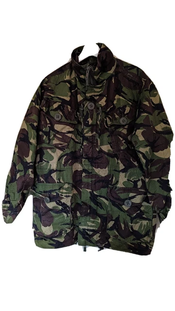 BRITISH ARMY RIPSTOP Combat FIELD Jacket DPM Woodland Genuine Issue ...