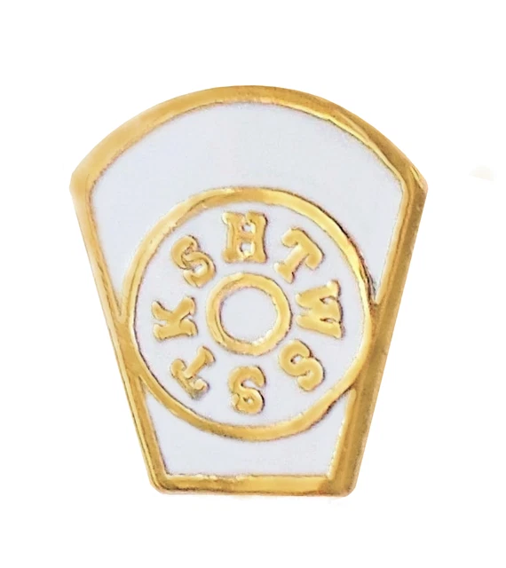 MARK MASTER MASON White Keystone Tiny Masonic Freemasonry Pin Badge £6. ...