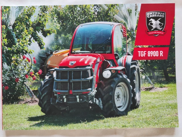 TRACTEUR ANTONIO CARRARO TGF 8900 R Prospectus Brochure EUR 6,00 - PicClick FR