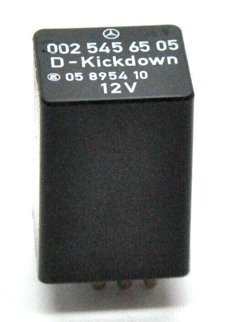 MERCEDES-BENZ KICKDOWN CONTROL Unit Relay W124 W201 W202 A0025456505 £ ...