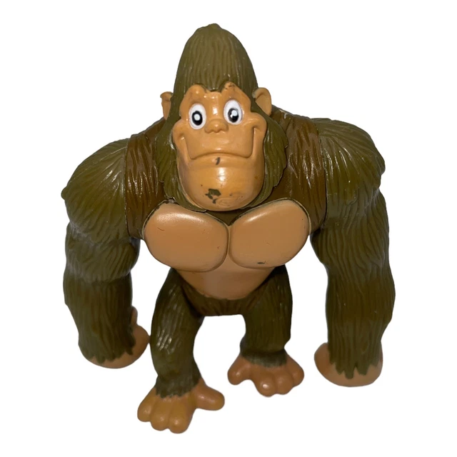 FIGURINE ARTICULÉE BAMBA Gorilla Rainforest Cafe RFC 2000 marron 4" EUR 9,90 - PicClick FR
