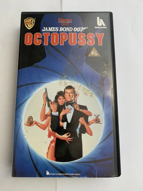 007 JAMES BOND Octopussy VHS £7.12 - PicClick UK