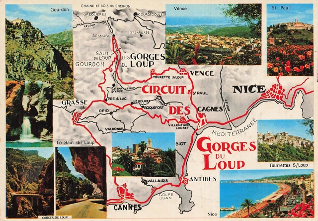 6 GORGES DU Loup Circuit Des Gorges Du Loup EUR 5,90 - PicClick FR