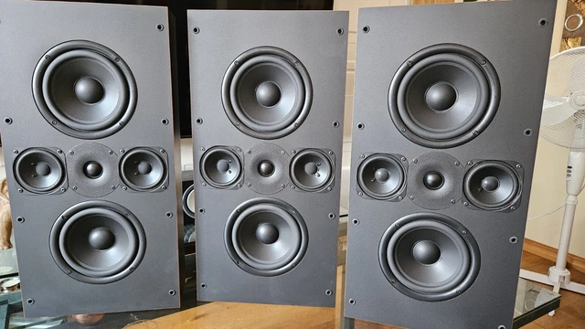 JAMO D6 LCR 3-Way, 250 Watts, THX Ultra Certified Speakers, Hi-End Home ...