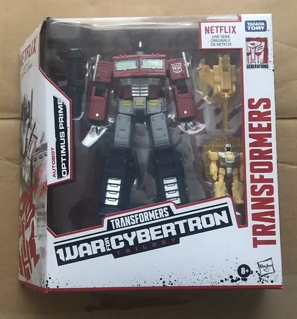HASBRO TRANSFORMERS WAR For Cybertron Netflix Optimus Prime Action ...