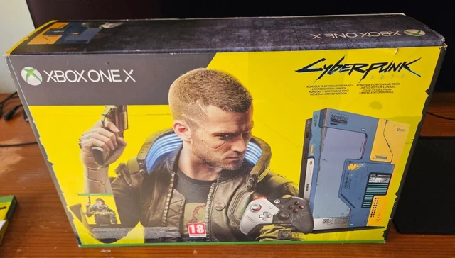 MICROSOFT XBOX ONE X Cyberpunk Limited Edition COMPLETE IN BOX With ...
