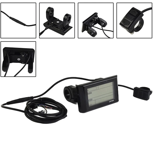 WATERPROOF PLUG EBIKE LCD SW900 Display-Control,Electric-Bicycle Speed ...