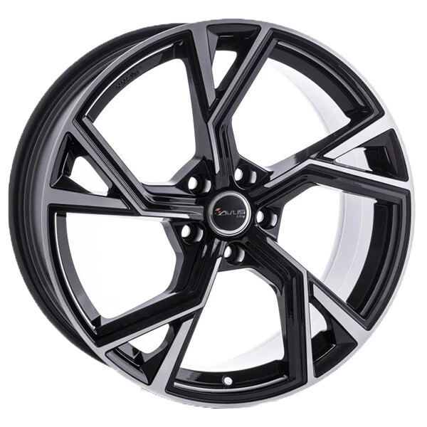 ALLOY WHEEL AVUS Af20 For Mercedes-Benz Eqs 9X20 5X112 Black Polished ...