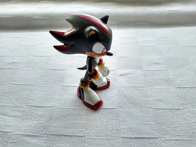 SONIC THE HEDGEHOG Shadow Figure Toy Sonic X Rare Vintage Official Sega ...