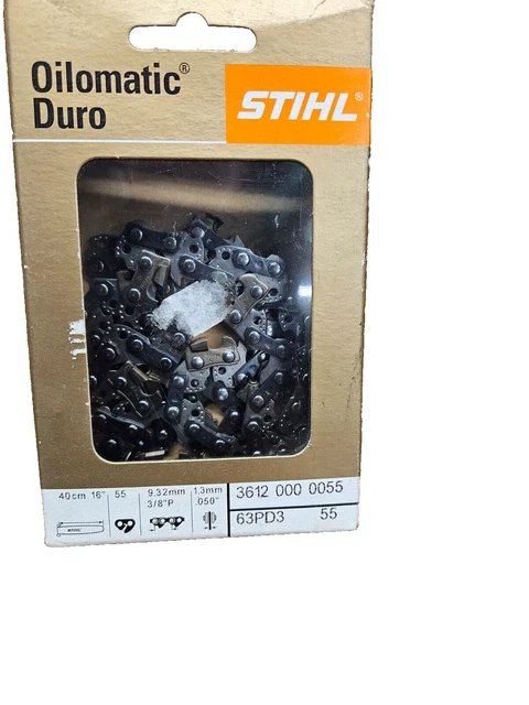 GENUINE STIHL OILOMATIC Chain Picco Duro 3 ,3/8"P 1.3 мм /55 ...