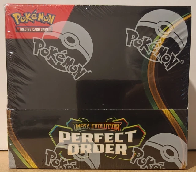 POKÉMON TCG: MEGA Evolution Perfect Order Booster Display Box - New ...