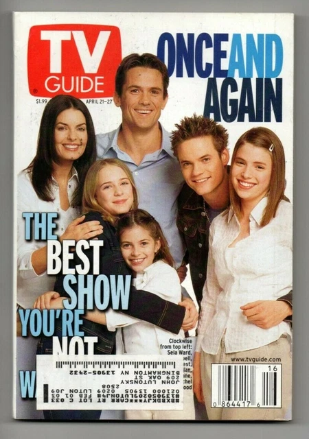 TV GUIDE MAGAZINE April 21 2001 Once and Again Sela Ward Paul Hogan Bee ...