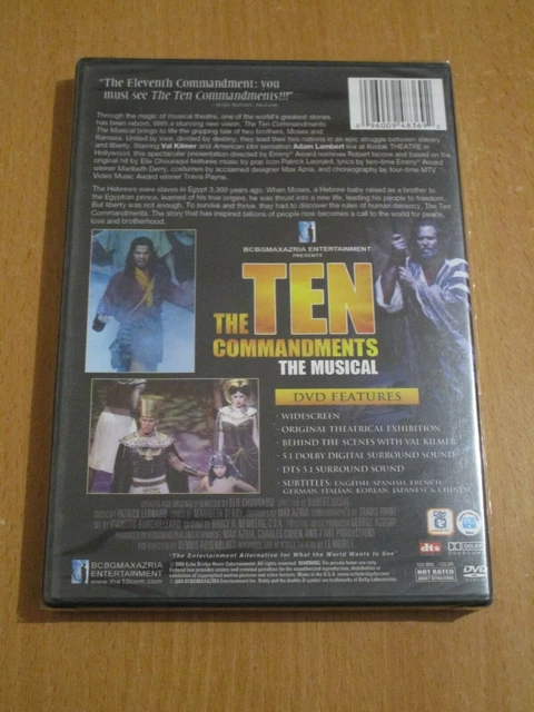 THE TEN COMMANDMENTS The Musical Val Kilmer Les 10 Commandements ...
