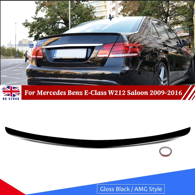 FOR 2009-2016 MERCEDES E Class W212 E63 Glossy Black Amg Rear Boot ...