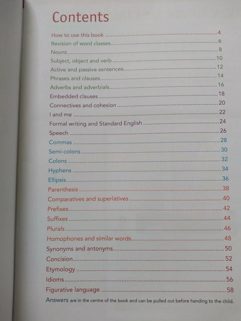 ENGLISH GRAMMAR KEY Stage 2 Punctuation Spelling Revision Level 5 EUR 5 ...