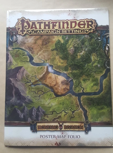 PATHFINDER CAMPAIGN SETTING: Poster Map Folio - Ironfang Invasion EUR ...