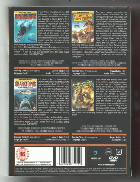 CREATURE COLLECTION -SHARKTOPUS / Dinoshark / Dinocroc Vs Supergator ...