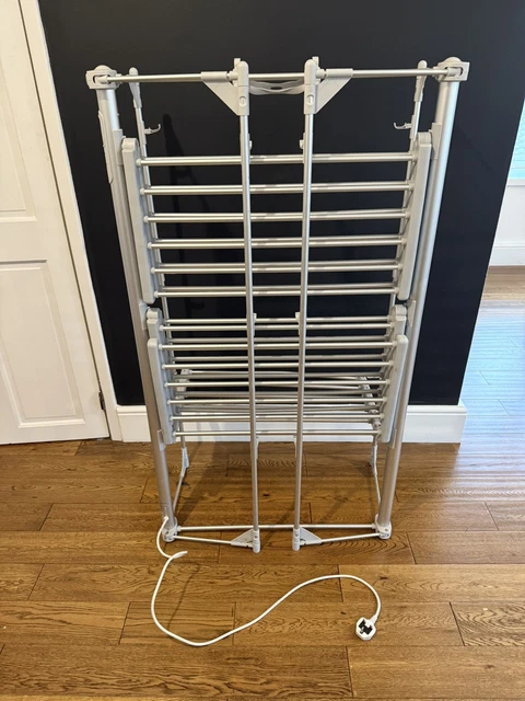 LAKELAND DRY SOON Deluxe 3-Tier Heated Clothes Airer £35.80 - PicClick UK