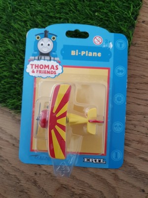 THOMAS THE TANK Engine & Friends ERTL BIPLANE BI-PLANE DIECAST NEW ...