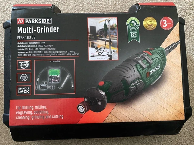 PARKSIDE ROTARY MULTI Tool Set Crafting Präzisionsbohrer Dremel Zubehör ...