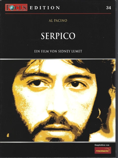 SERPICO-KULTFILM VON SIDNEY Lumet mit Al Pacino-Sonderausgabe der Focus Edition EUR 7,90 ...