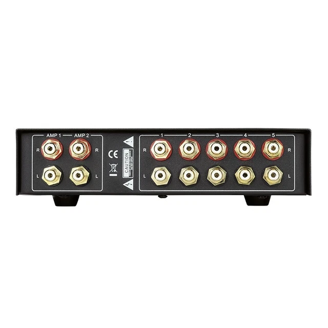 EXTENSION/COMMUTATEUR D'ENTRÉE DYNAVOX AUX-S PRO SILVER 5 sources EUR ...