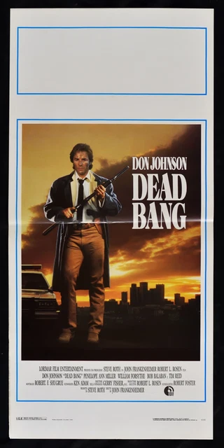 AFFICHE DEAD BANG Don Johnson Penelope Ann Miller Action L104 EUR 33,40 ...